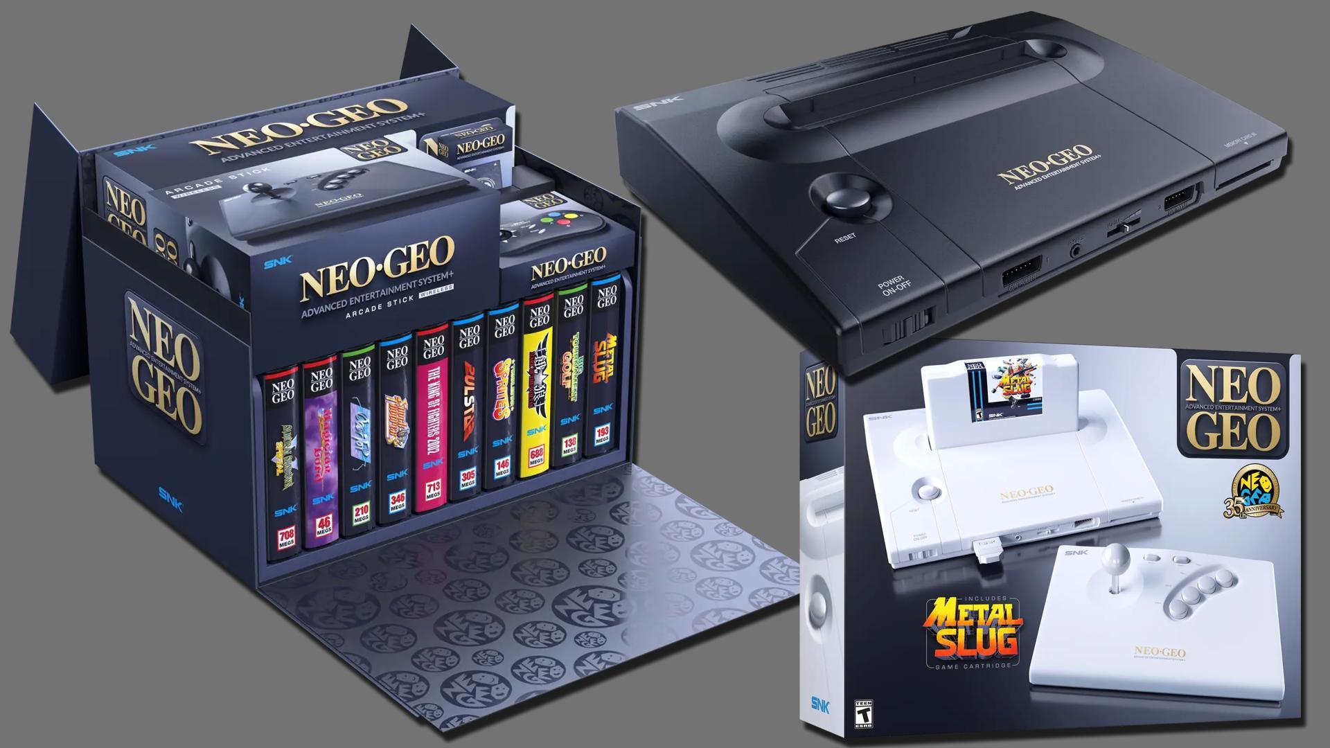 Neo Geo AES anunciado: novo console recria clássico